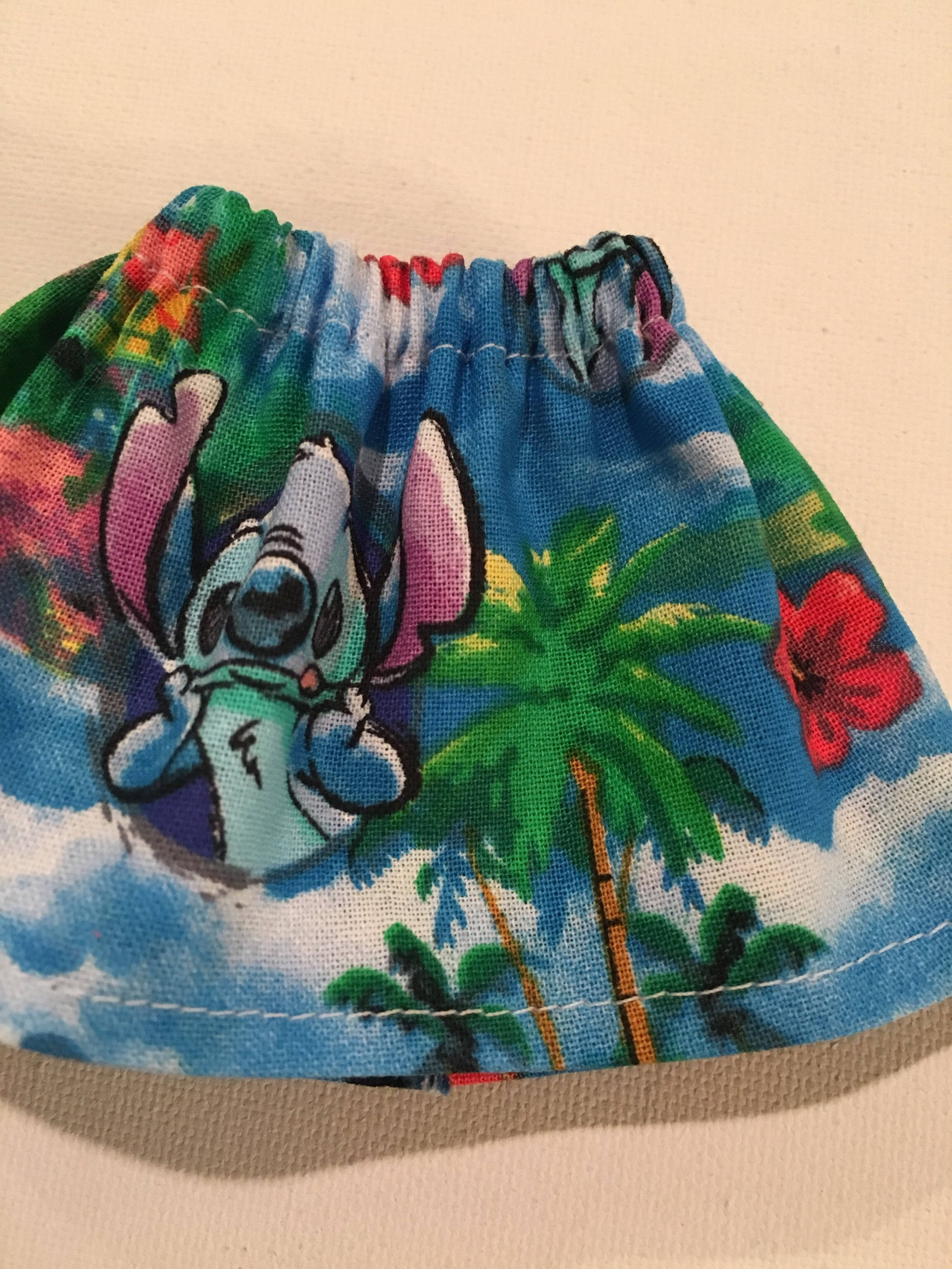 Lilo & Stitch Elf Skirt With Hat Set Red Christmas Elf - Etsy