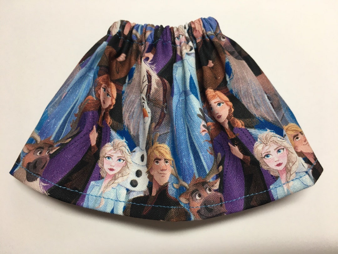LAST ONE - Christmas Elf Skirt - Princess Frozen Anna Elsa Sven Reindeer Olaf Snowman and ...