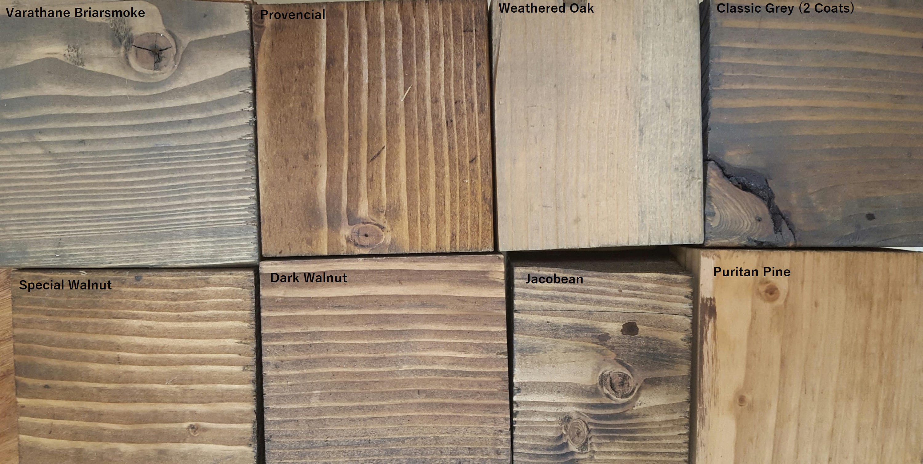 Stain Samples | Etsy