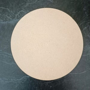Multiple Size Options Circle Raw MDF 3mm Thick Craft Blank MDF Shape ...