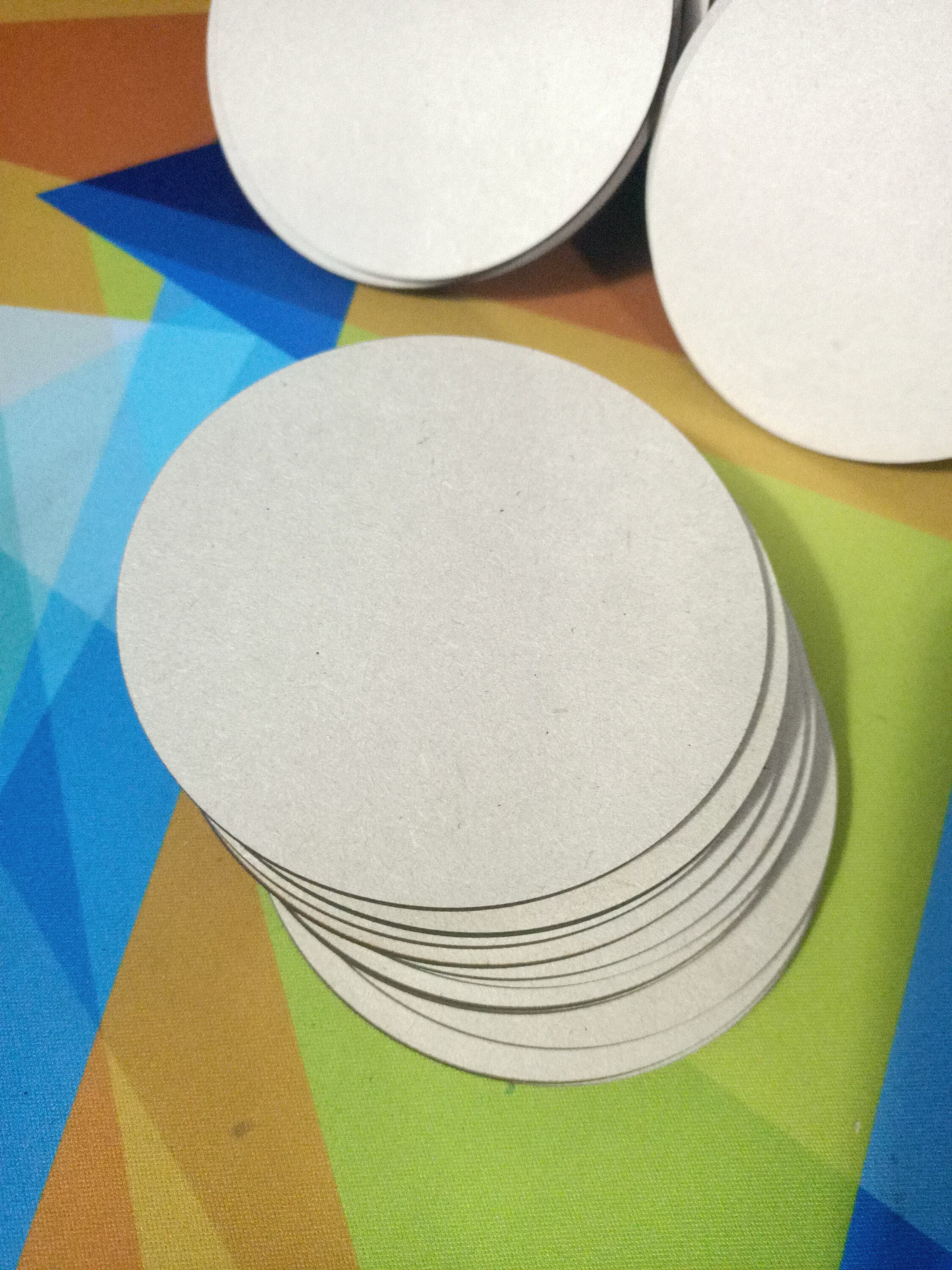 100 Pack X 100mm Circle Raw MDF 3mm Thick Craft Blank MDF - Etsy