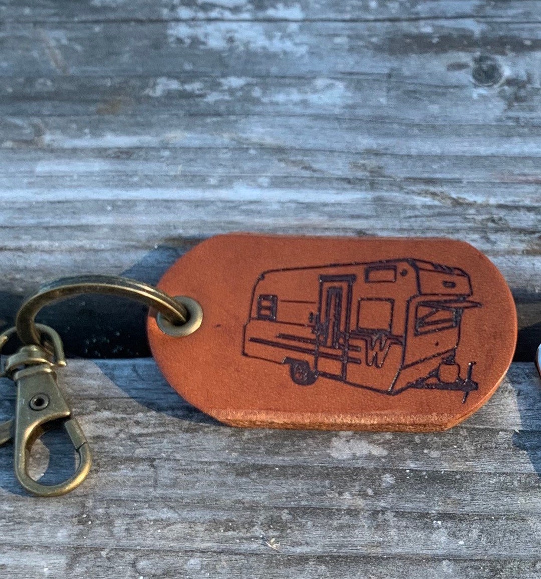 Winnebago Keyring, Travel Trailer Keyfob, Camping Key Ring, Camper ...