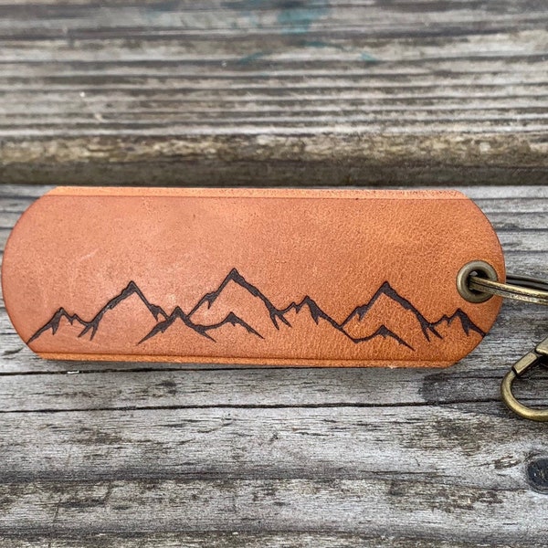 Mountain Key Holder - Etsy