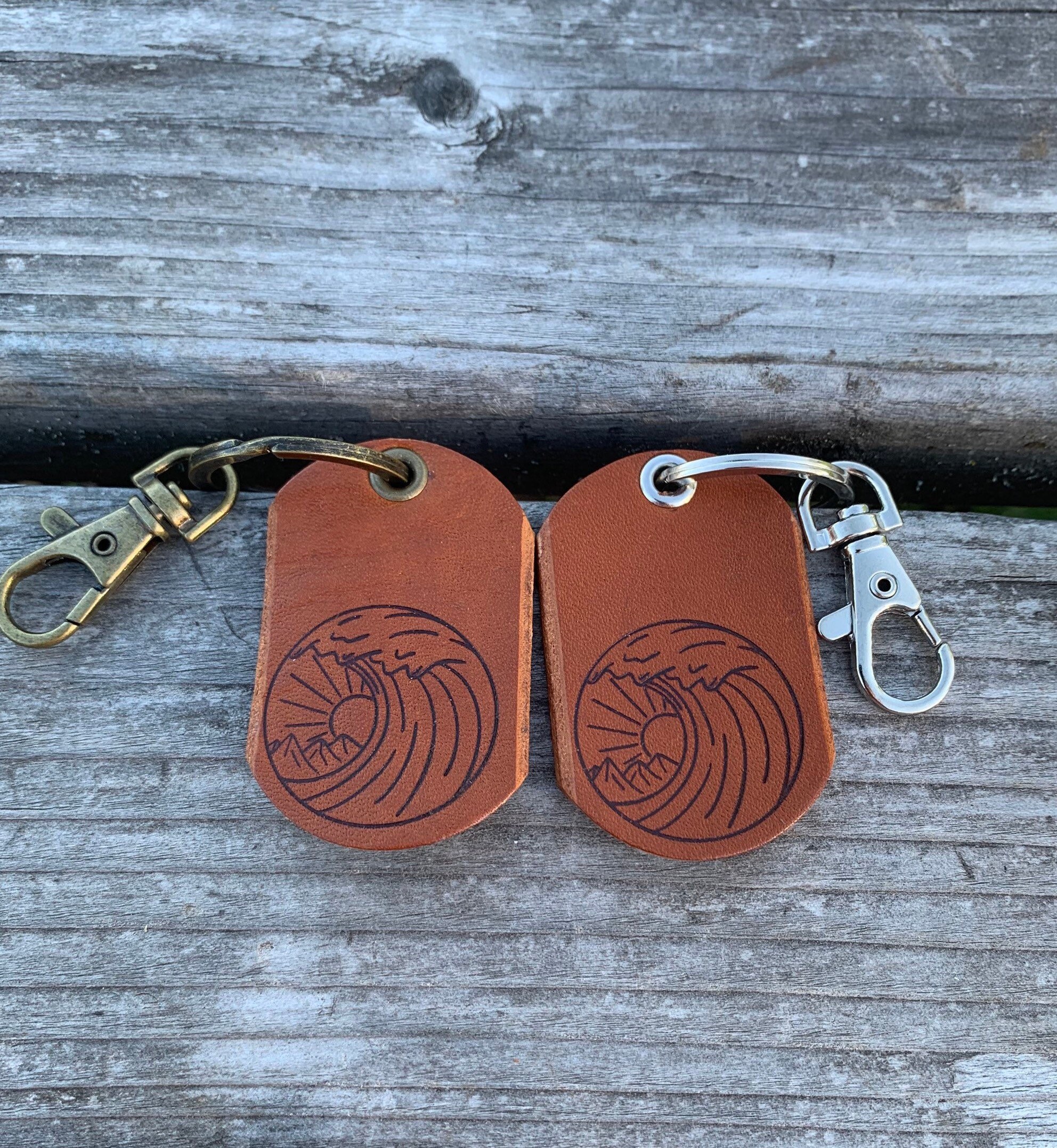 Mountain to Sea Key Fob Ocean Key Ring Beach Keychain - Etsy UK