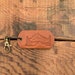 Nature Keyfob Mountain Key Ring Forest Keychain Leather Key - Etsy