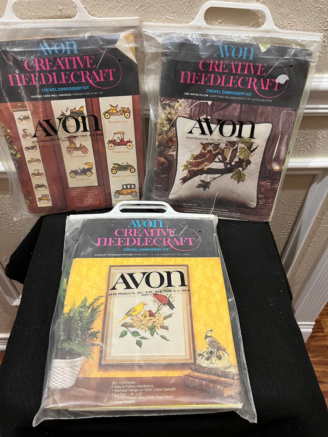 Vintage Avon Creative Needlecraft *2 Different Options* *FULL KITS* - Etsy