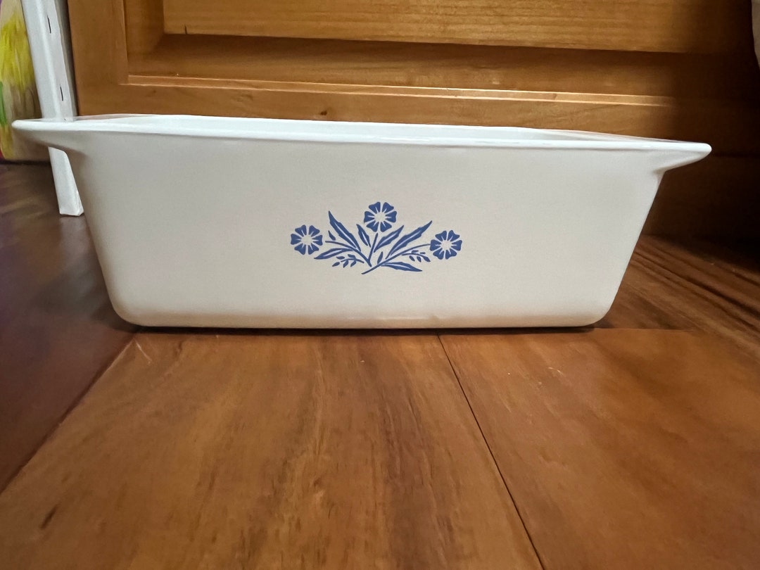 Loaf Pan Blue Cornflower *excellent Shape* P-315 2 Qt. - Etsy