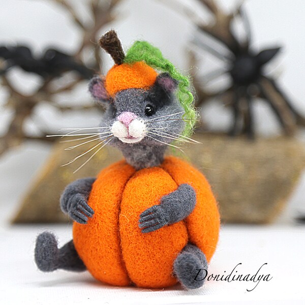 Needle Felt Mouse - Etsy