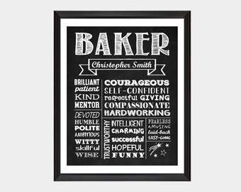 Baking poster | Etsy