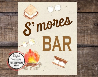 Smore sign | Etsy