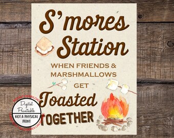 Smore sign | Etsy