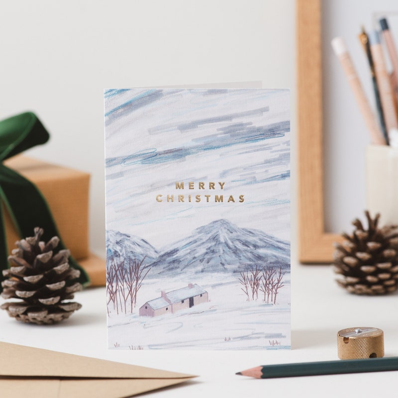 Scottish Christmas Cards - Etsy UK
