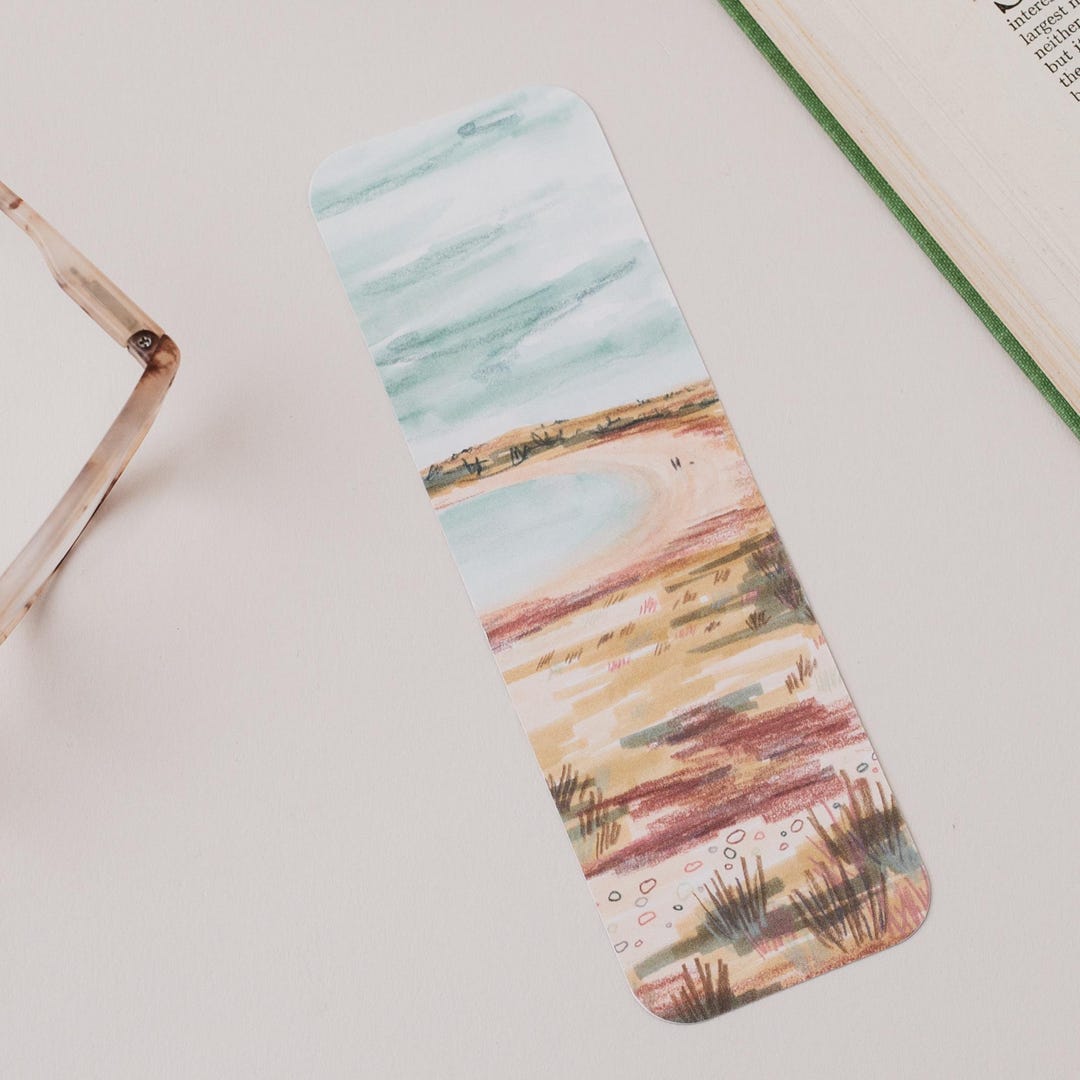 Scotland Beach Bookmark - Brighouse Bay Nature Landscape - Book Lover ...