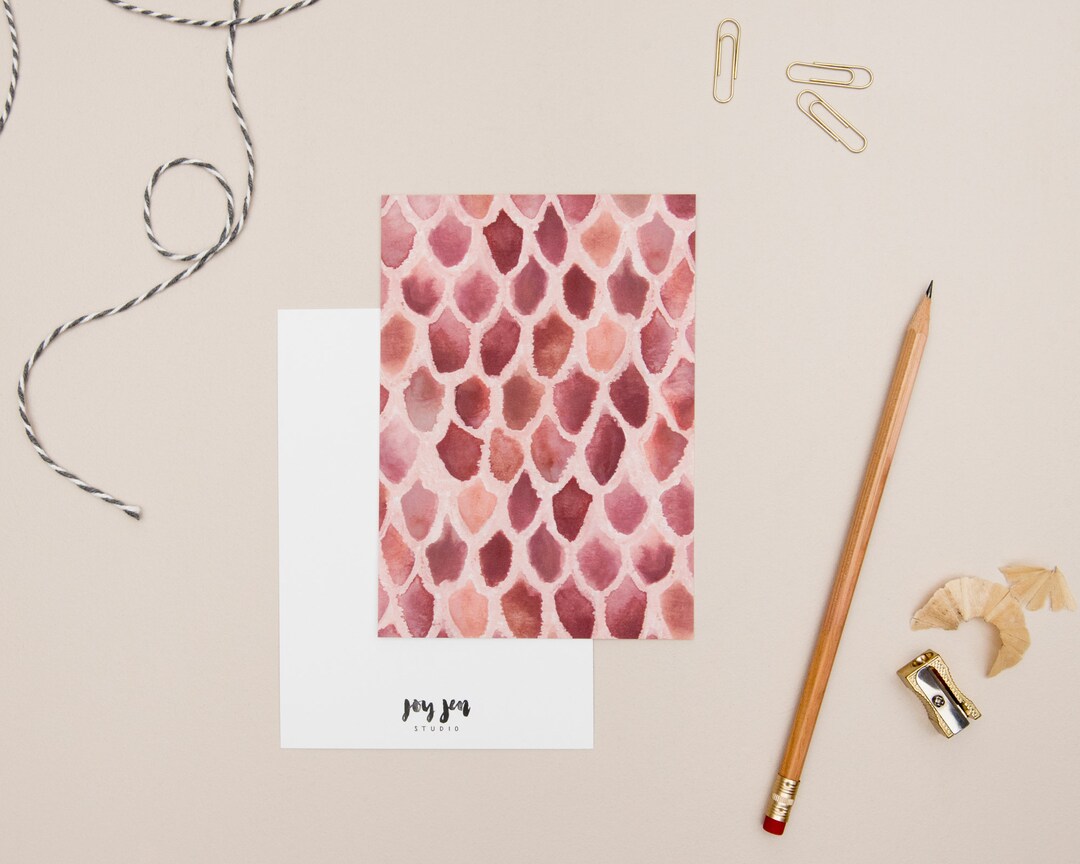 Abstract Postcard / Art Postcard / Postcard Set / Postcard Pack / Note ...