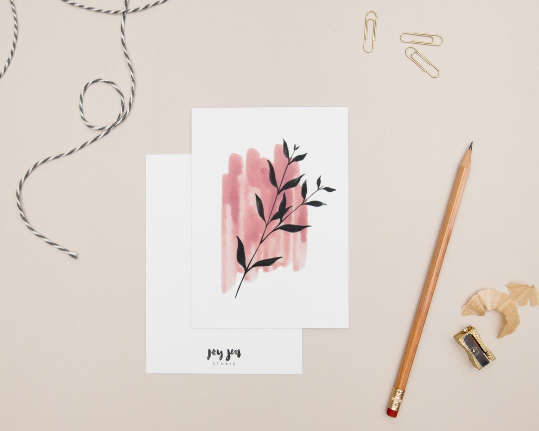 Botanical Postcard / Art Postcard / Plant Postcard / Postcard Set ...