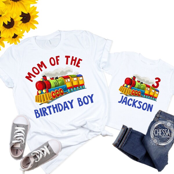 Train Birthday Shirt - Etsy