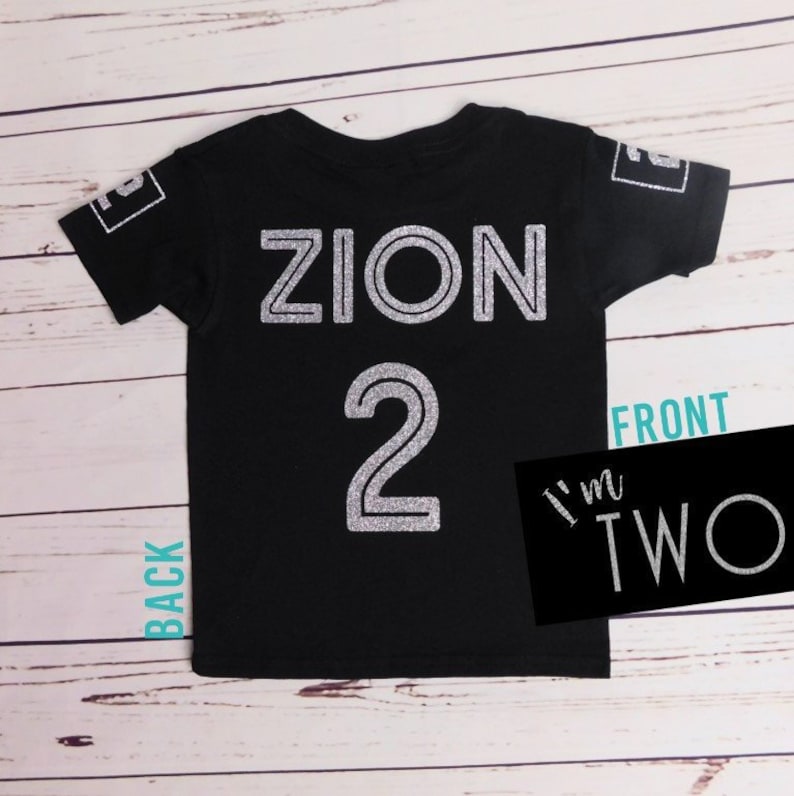 2 Year Old Birthday Boy Shirt ANY AGE 1st Birthday Outfit | Etsy