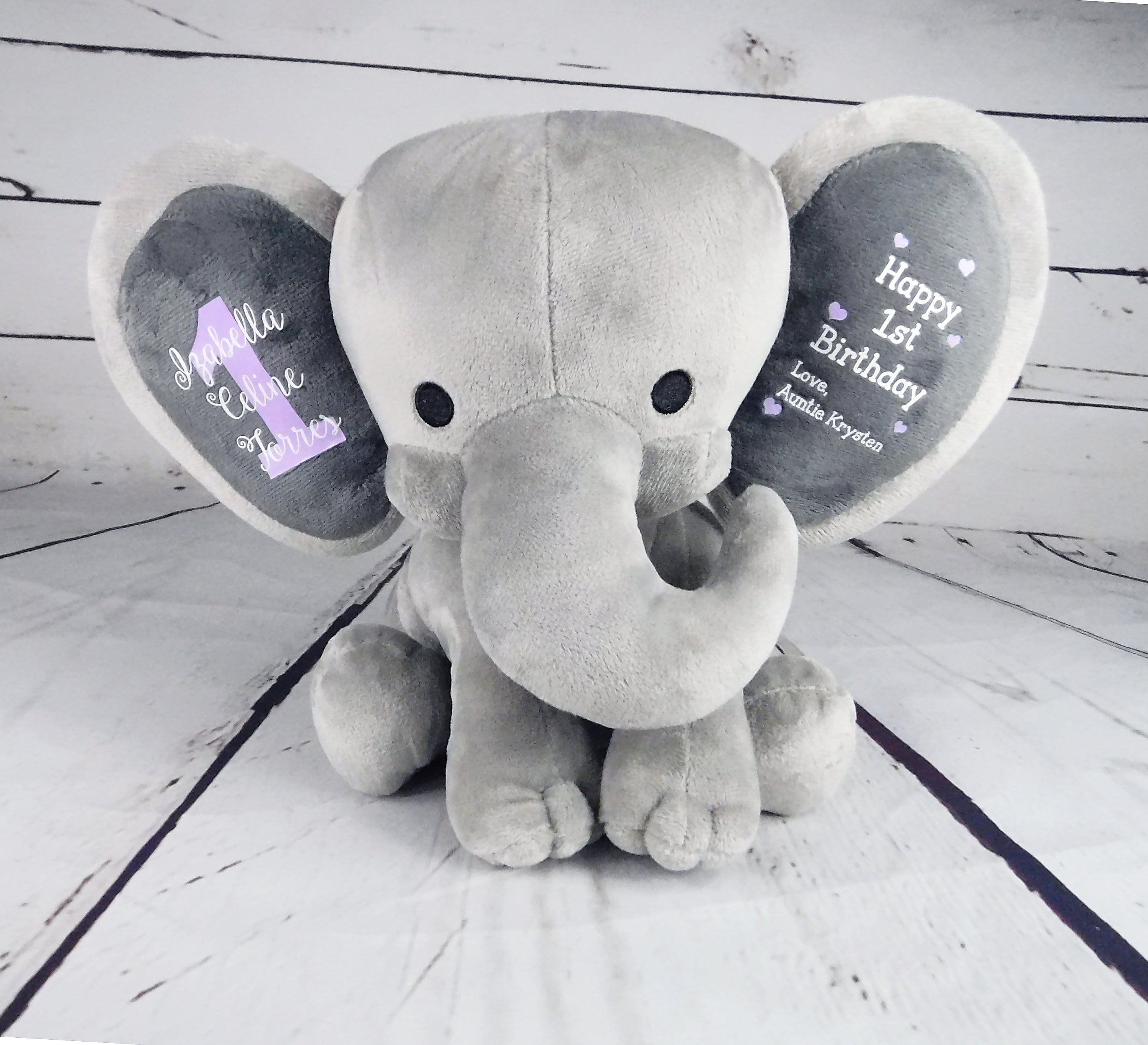 Baby Girl 1st Birthday Gift for Personalized First Birthday - Etsy