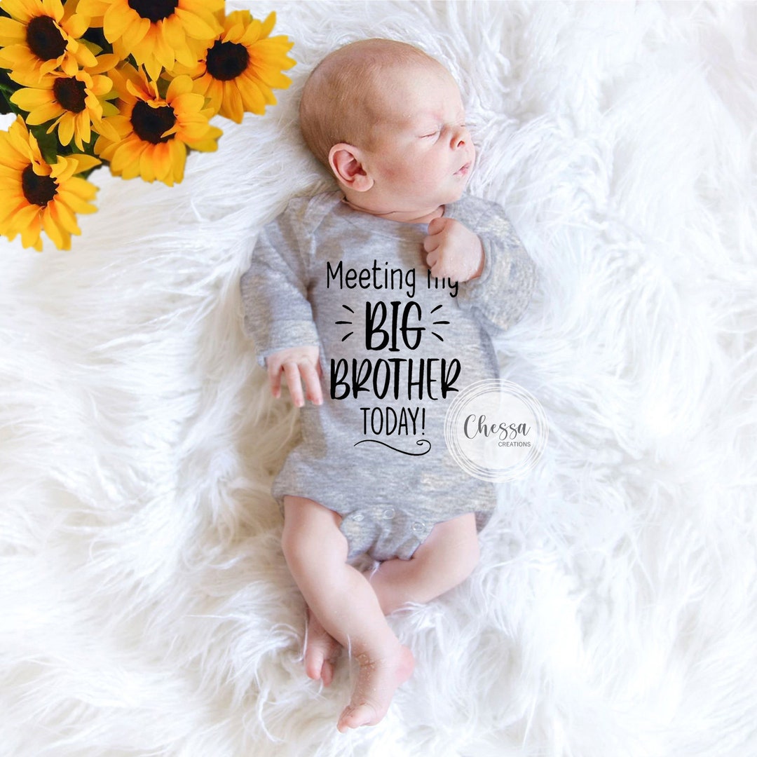 Baby Going Home Outfit, Boy, Girl, Meeting My Siblings, Brother, Sister ...