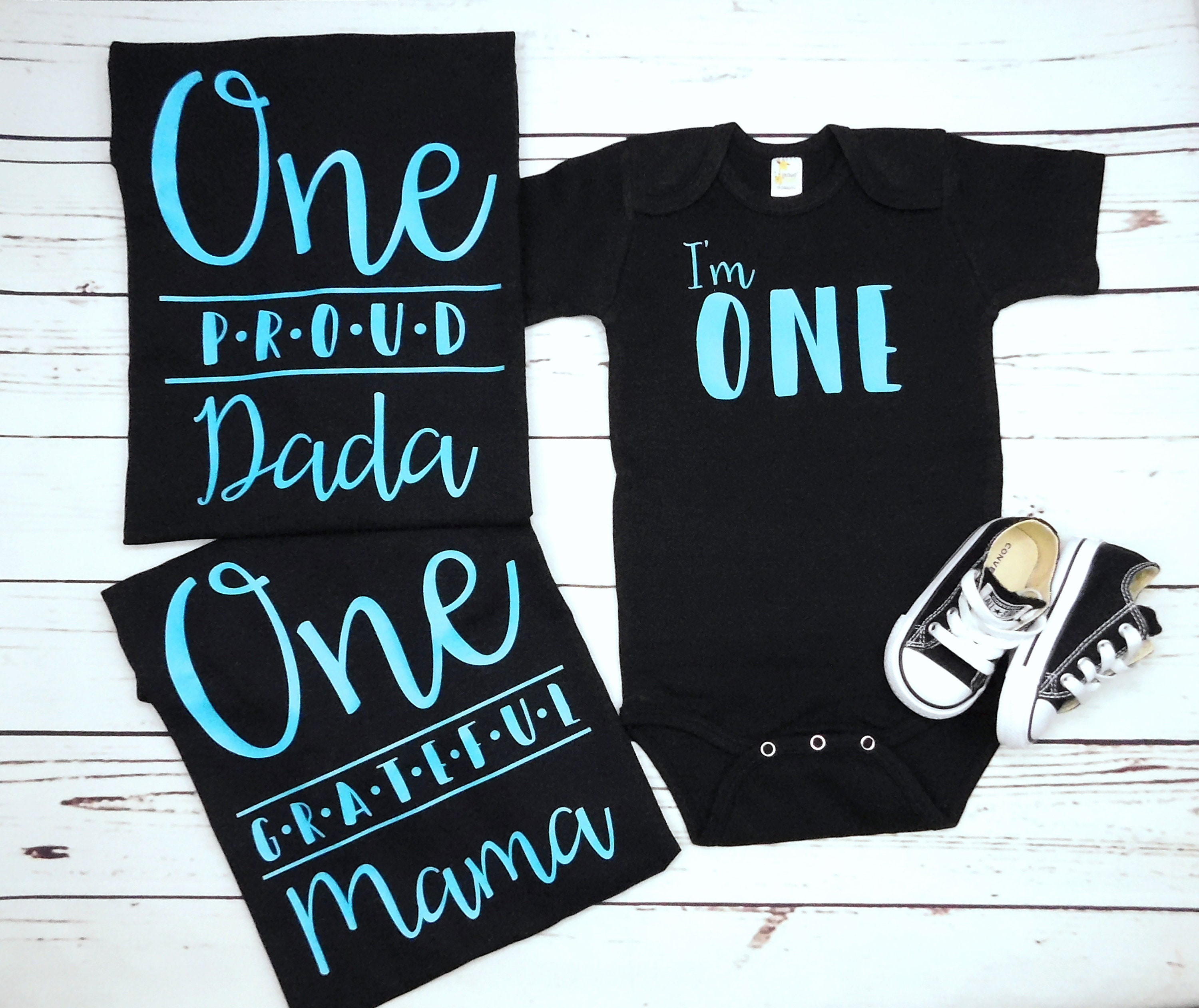 Family Shirts for Baby Boy 1st Birthday Custom Matching - Etsy Canada