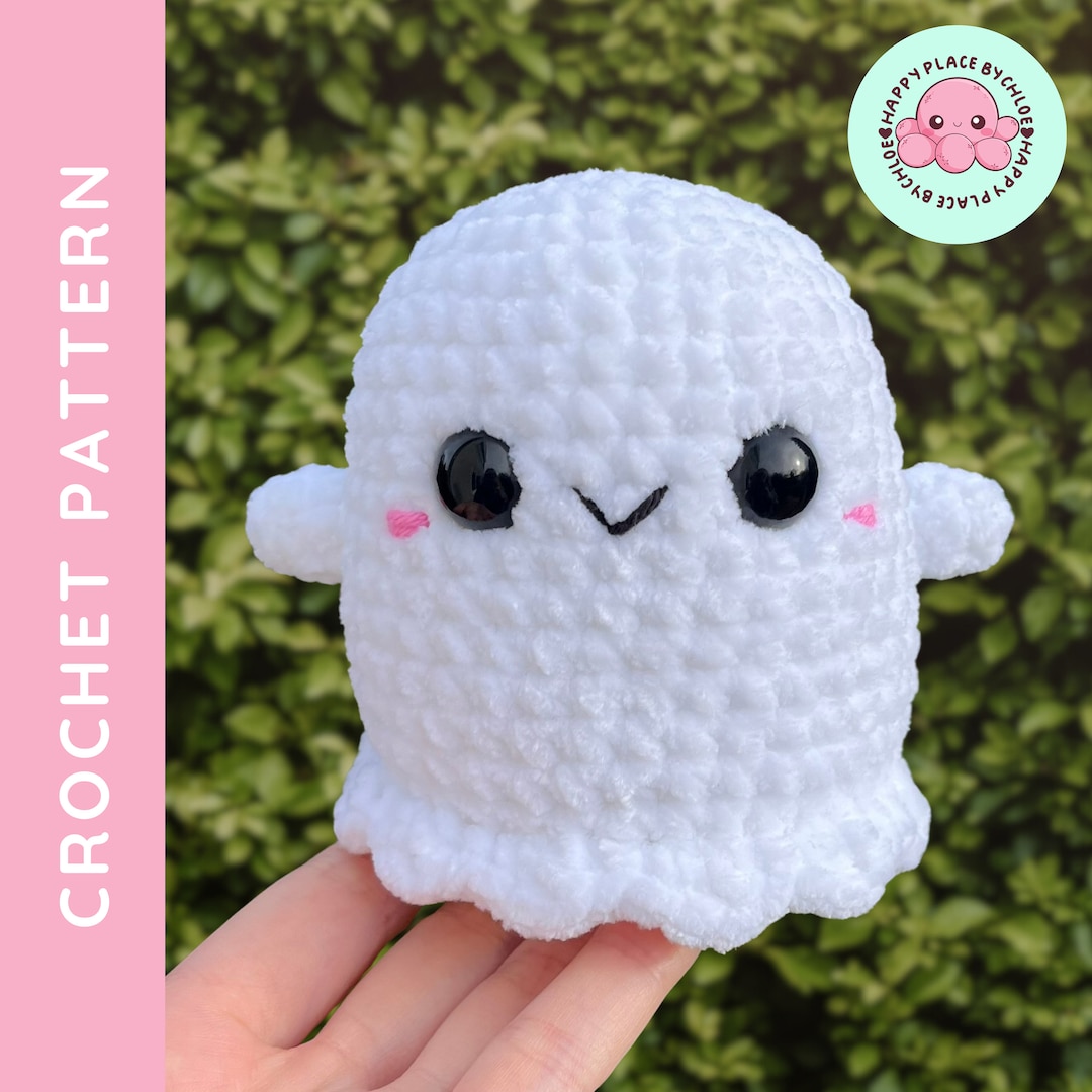 CROCHET PATTERN | Halloween Ghost Plushie - Etsy