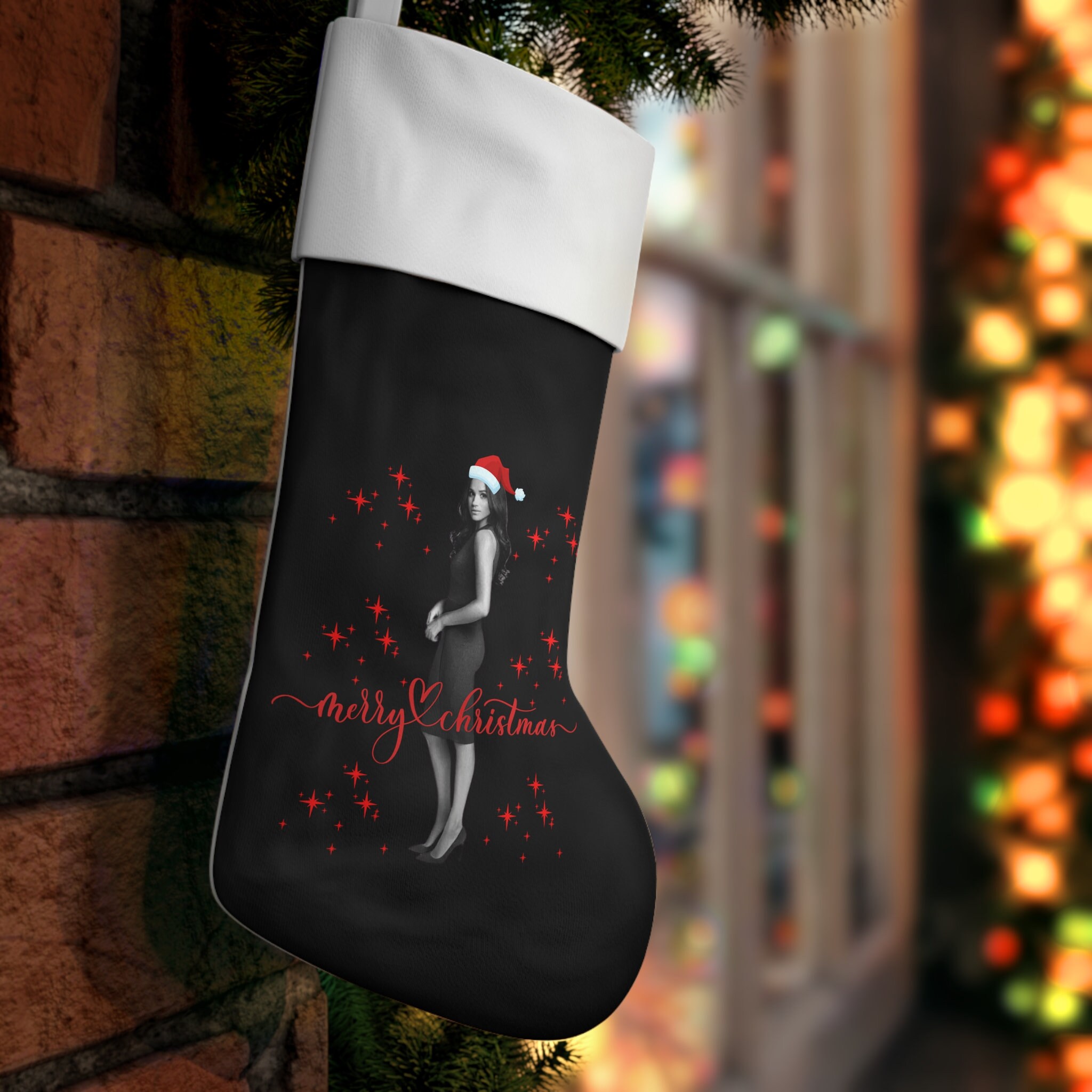 Megan Markle Harvey Specter Mike Ross Suits Holiday Stocking - Etsy