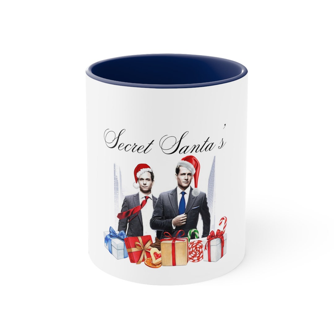 Mike Ross Harvey Specter Suits Secret Santas Gift Coffee Mug, 11oz - Etsy