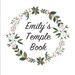 Temple Book Cover Page - Etsy