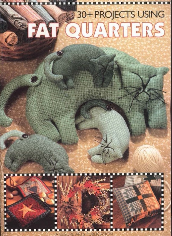 Patterns / PDF /instant Download Vintage 30 Projects Using Fat - Etsy