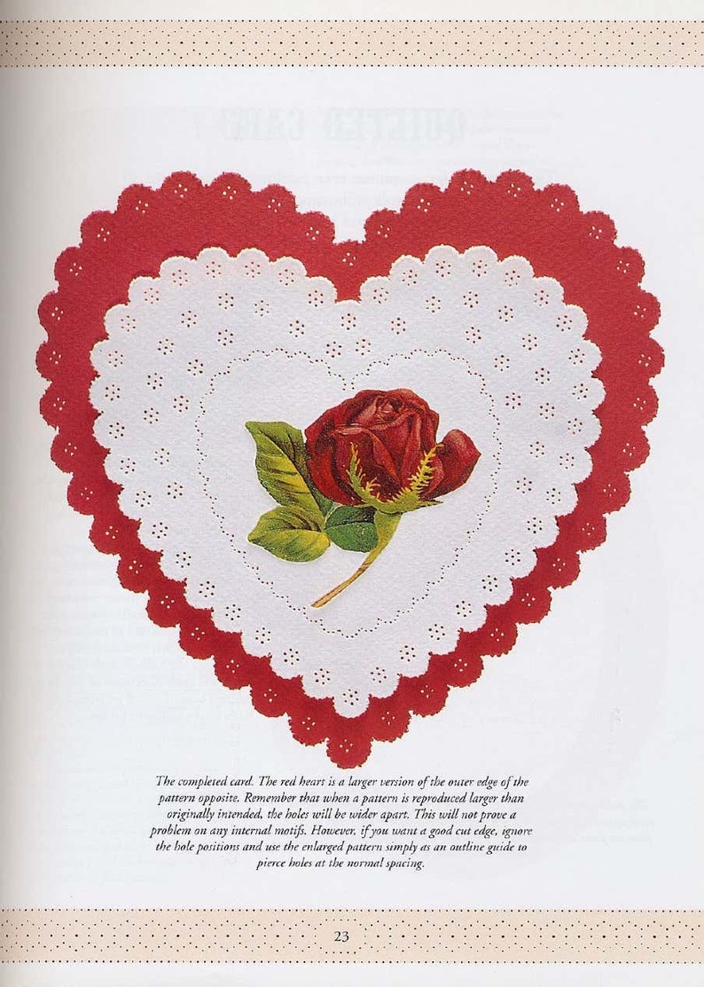 The Art of Decorative Paper Pricking PDF BOOK - Etsy