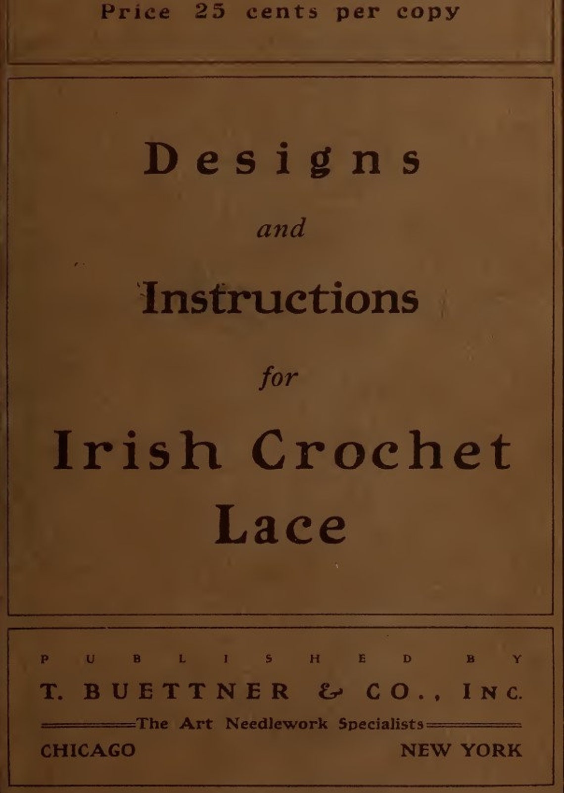 Patterns / PDF /instant Download the Irish Crochet Book - Etsy