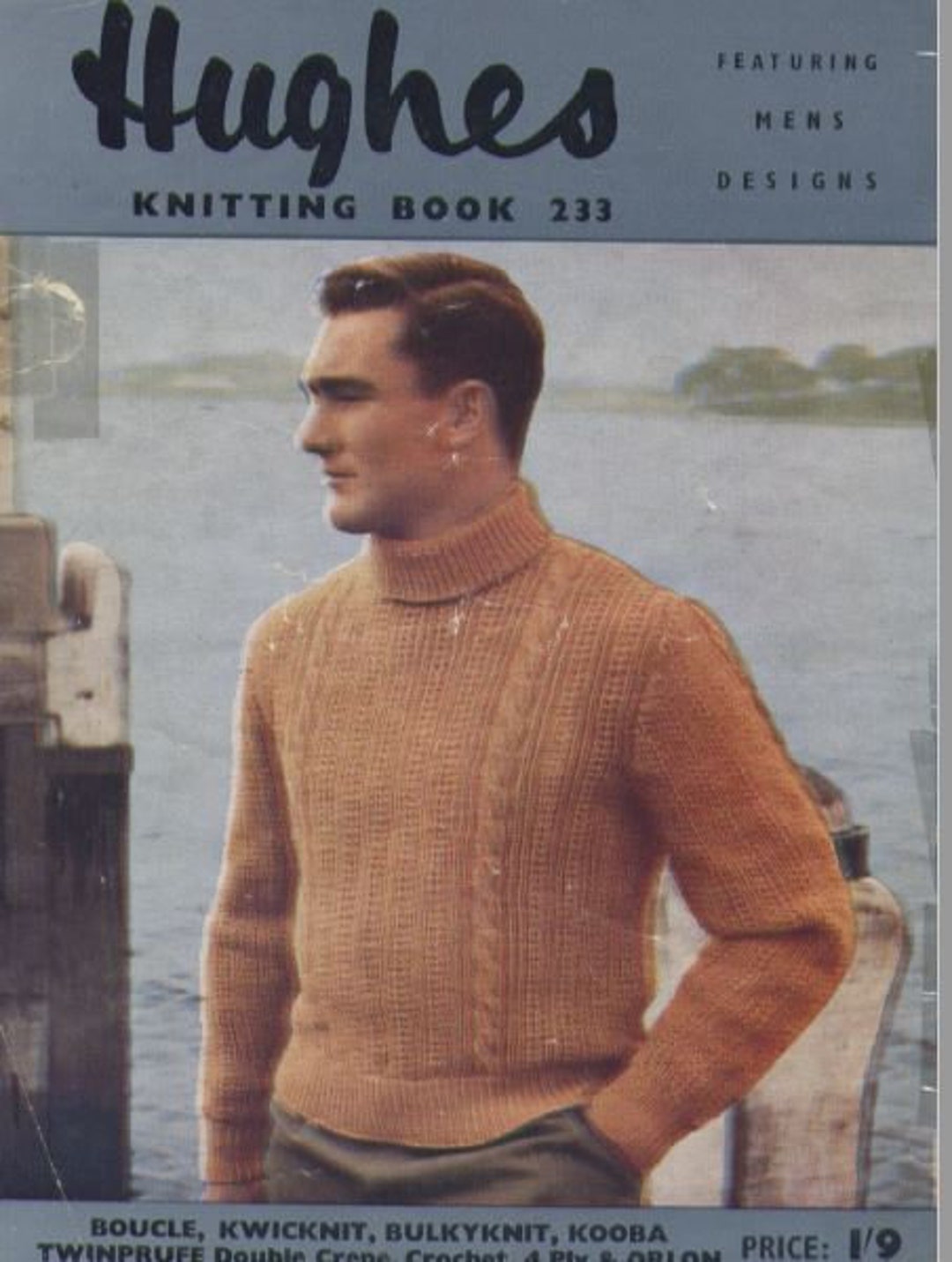 PDF Vintage Knitting Book for Men Hughes 233 - Etsy