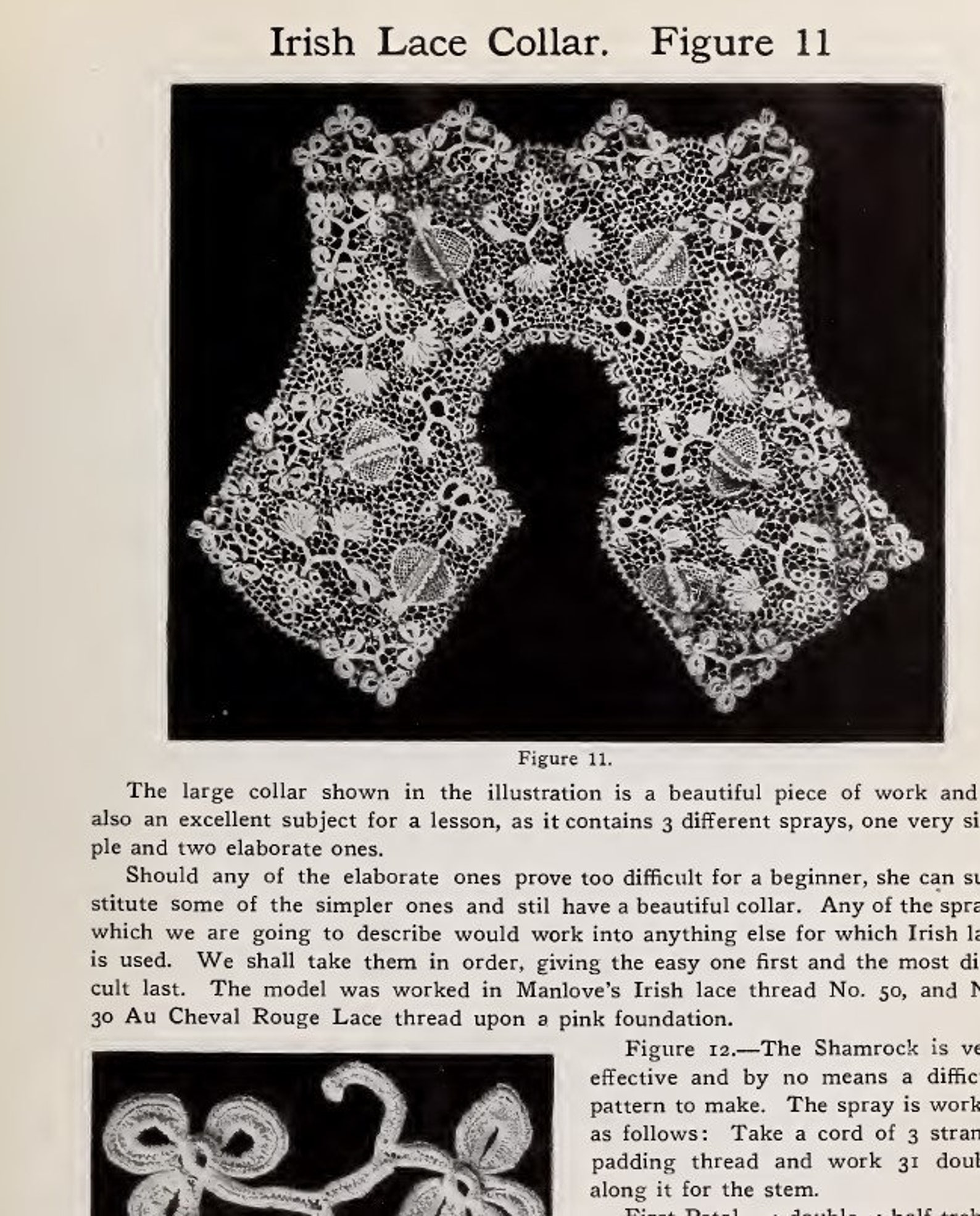 Patterns / PDF /instant Download the Irish Crochet Book - Etsy