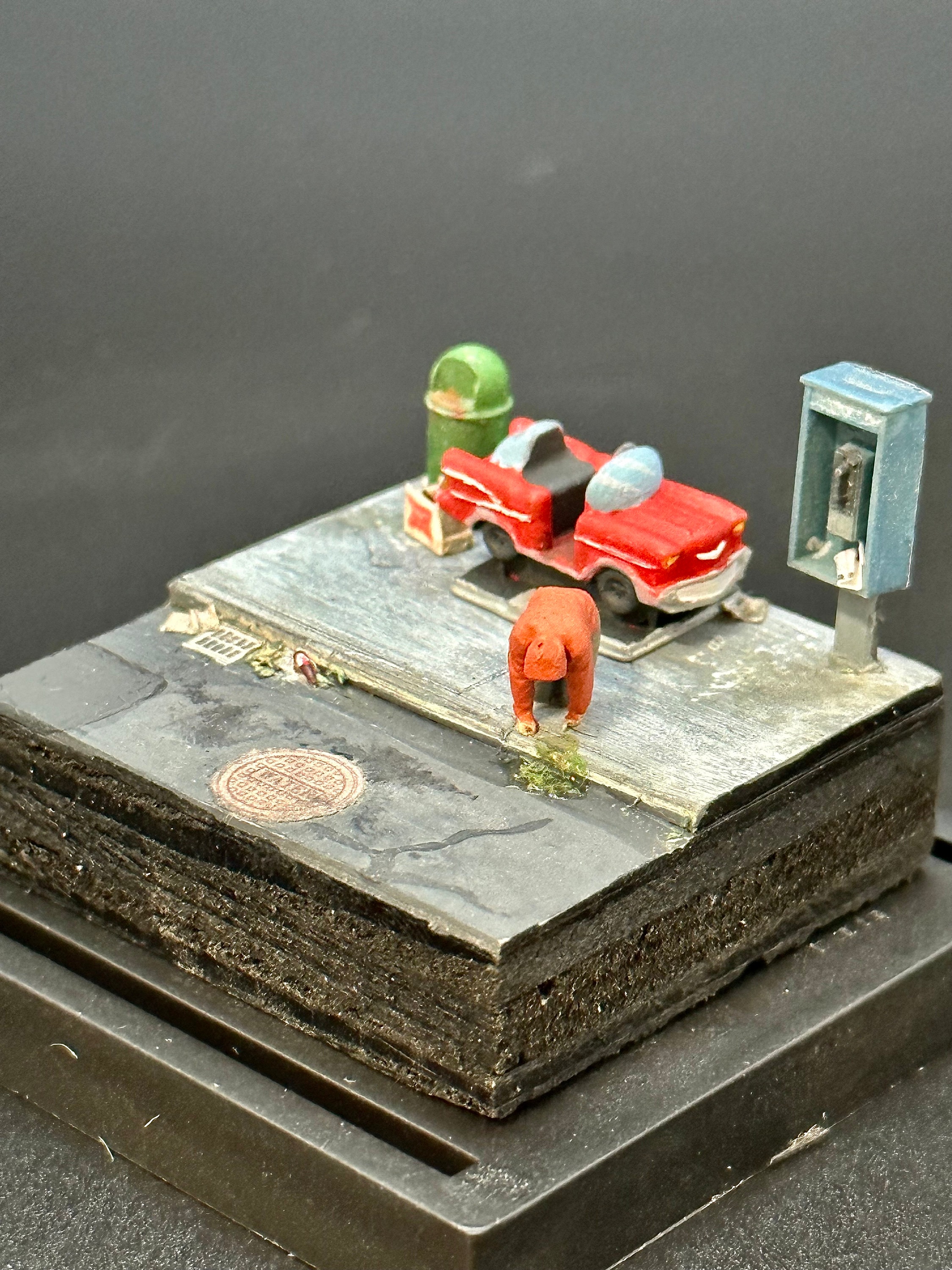 Diorama Too Much Fun: HO Scale Tiny Miniature Party Fun Model Train ...