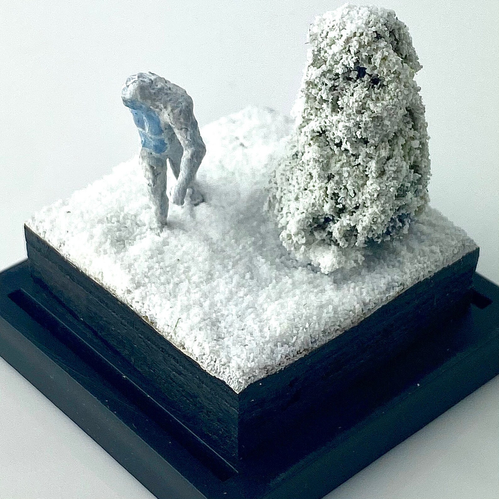 Yeti / Abominable Snowman: Tiny Miniature HO scale Model Train | Etsy