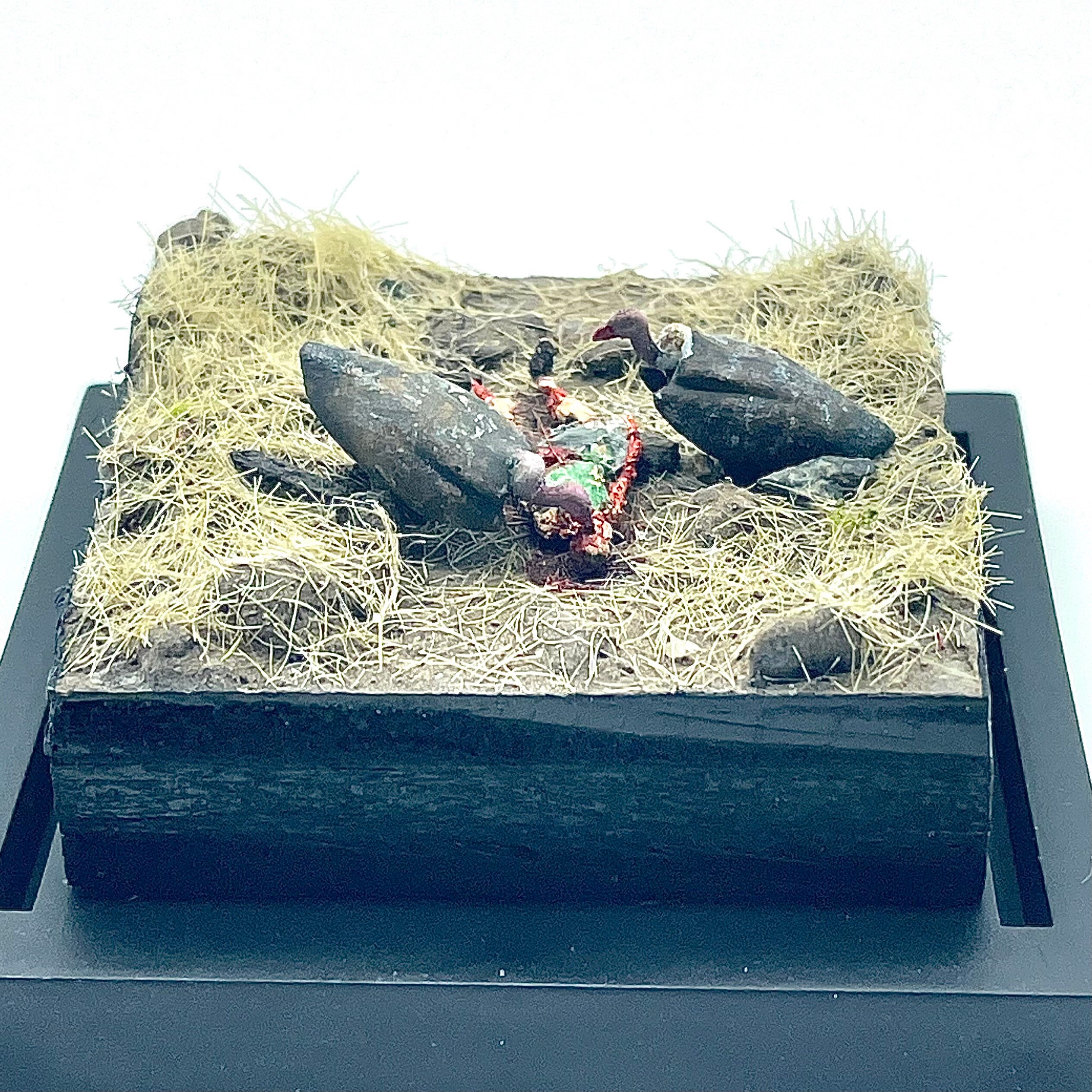 Diorama Vultures Luncheon: HO Scale Tiny Miniature Model Train ...