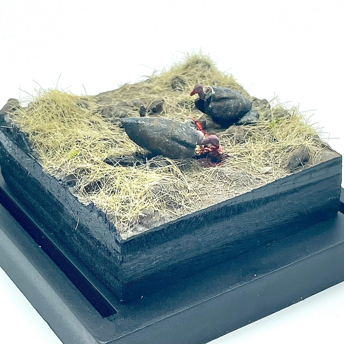 Diorama Vultures Luncheon: HO Scale Tiny Miniature Model Train ...