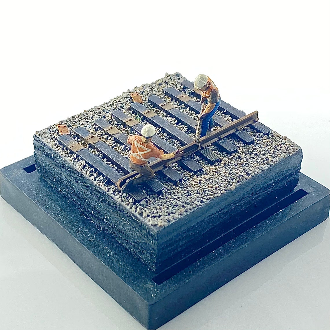 Diorama Model Railroad Workers Modern: HO Scale MOW Tiny - Etsy