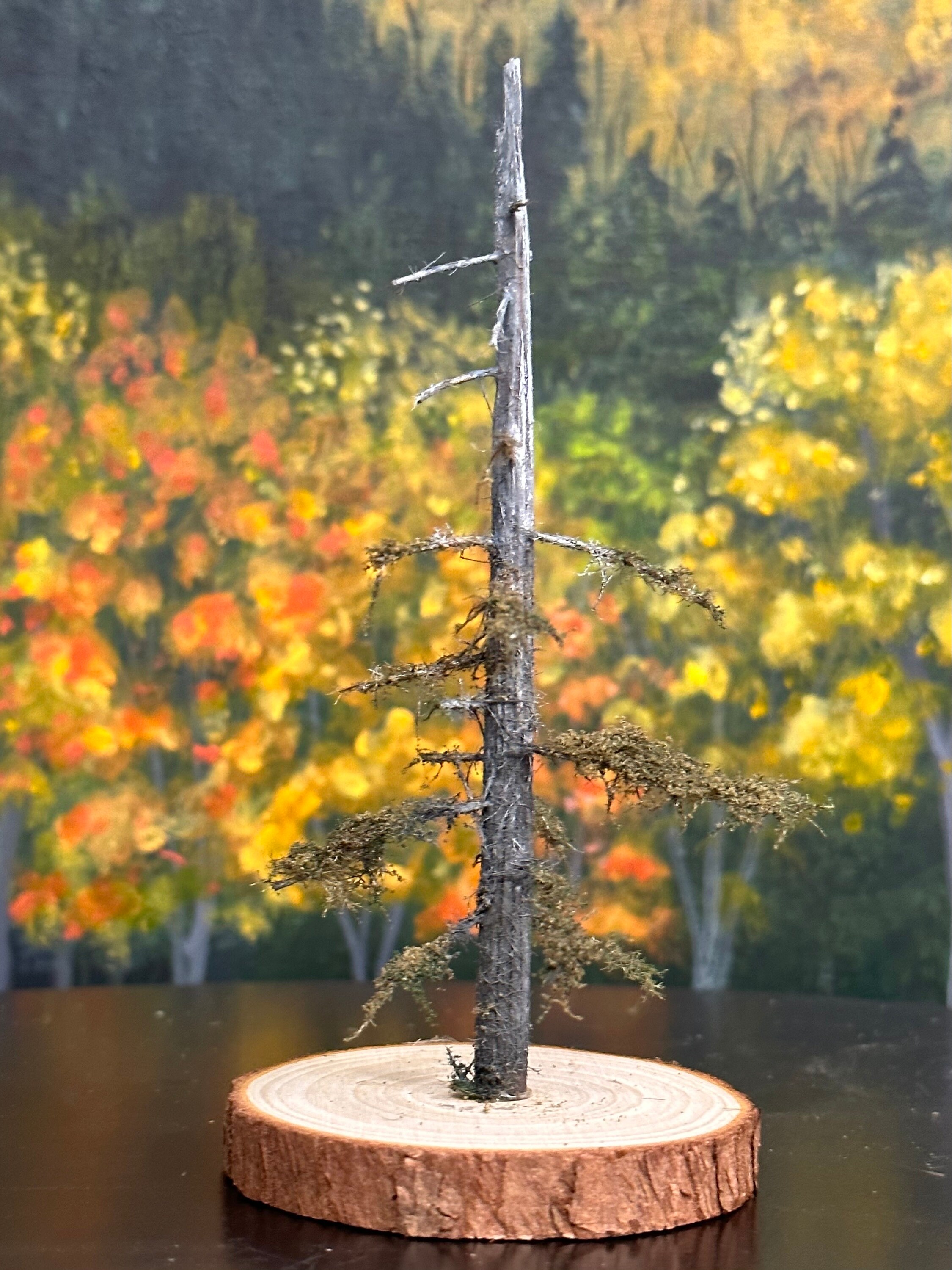 Model Tree 5 Dead Snag Handmade HO, N, O Scale Model Railroad Train ...
