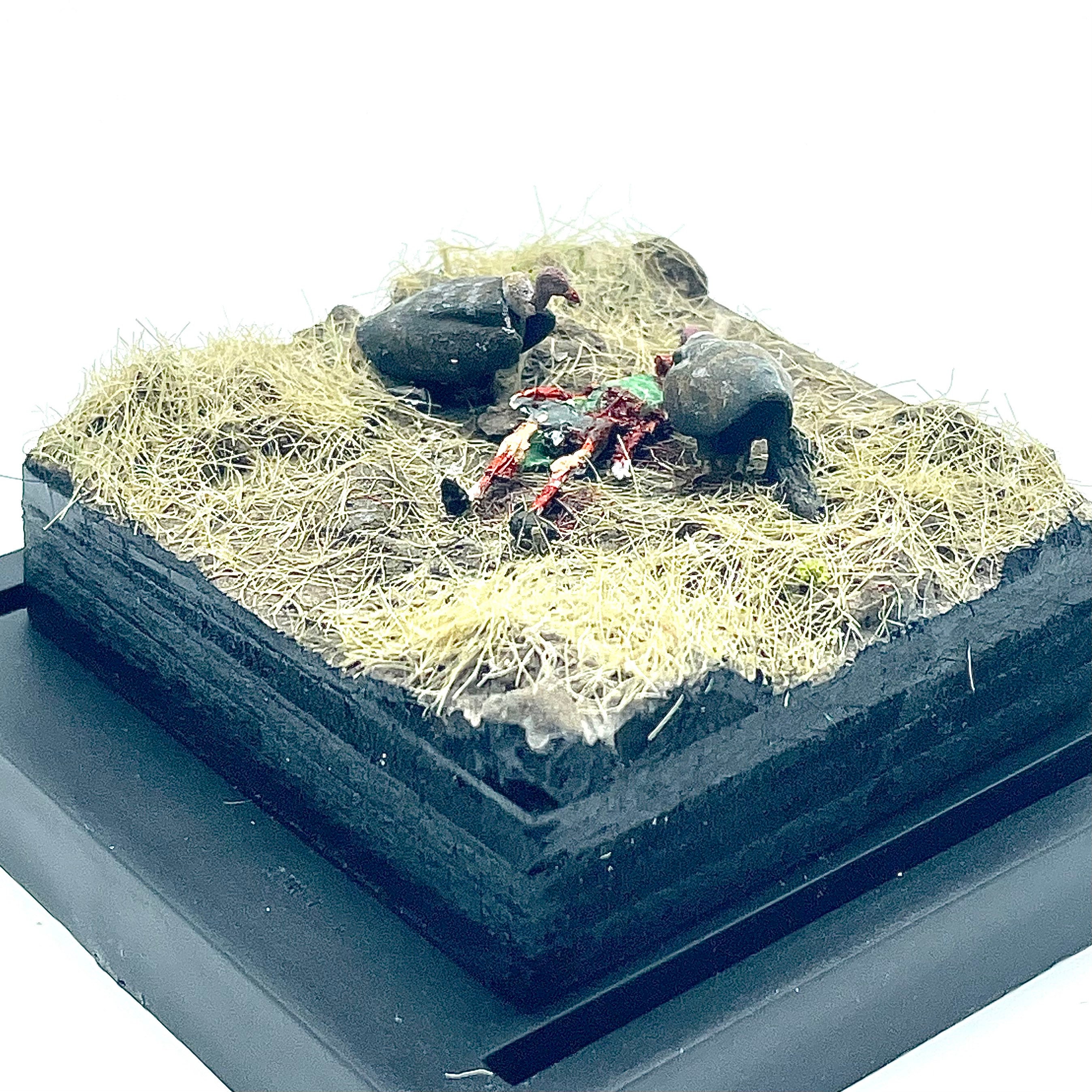 Diorama Vultures Luncheon: HO Scale Tiny Miniature Model Train ...