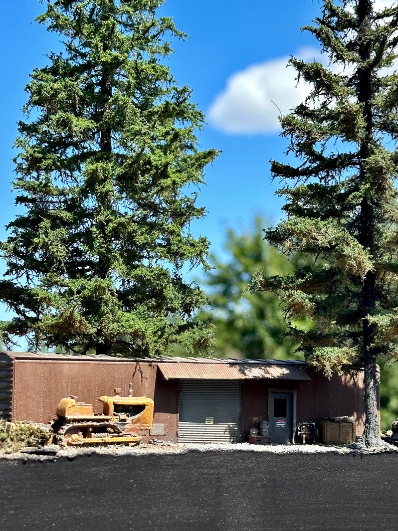 Handmade HO Scale Diorama: Old Boxcar, Forest Scene - Etsy