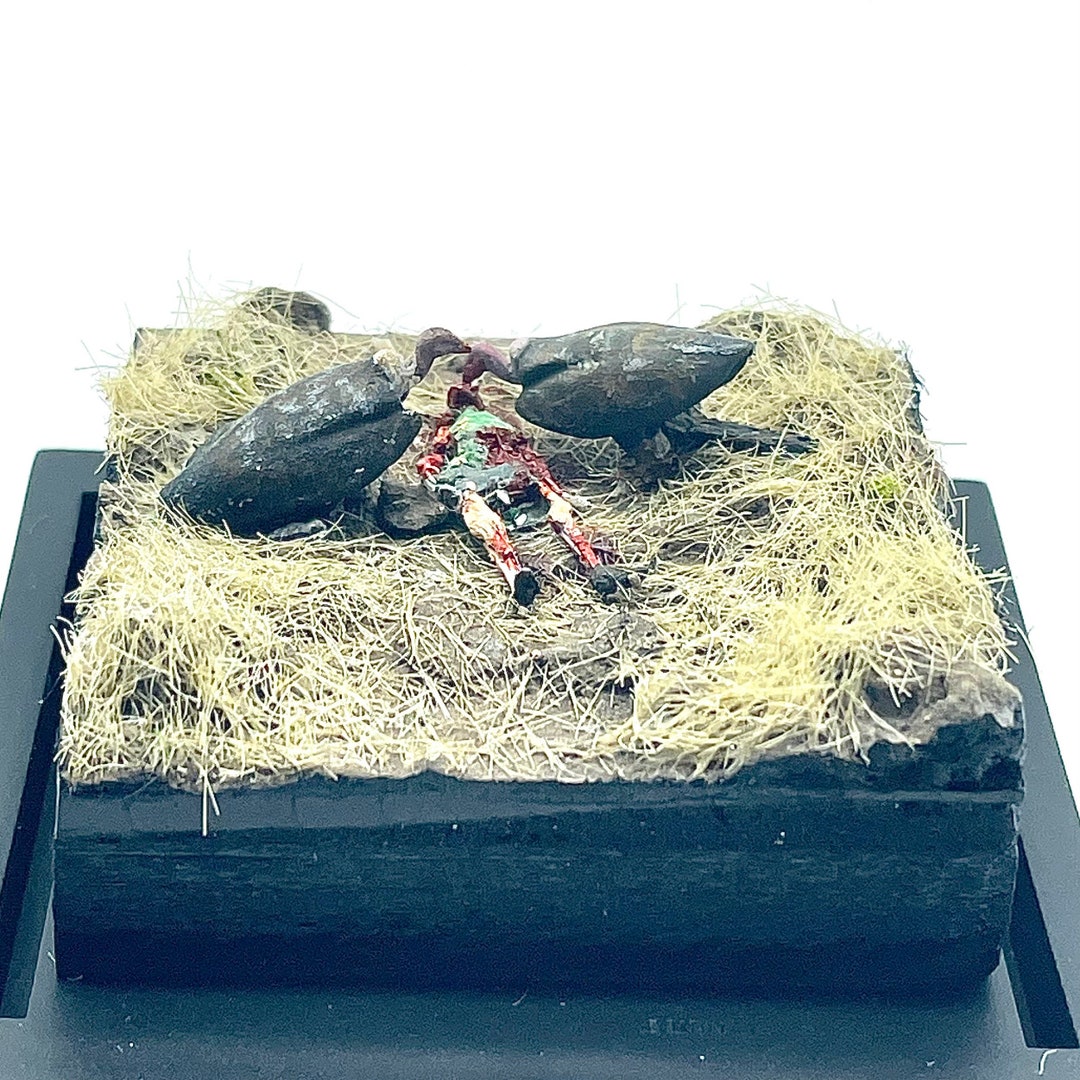 Diorama Vultures Luncheon: HO Scale Tiny Miniature Model Train ...