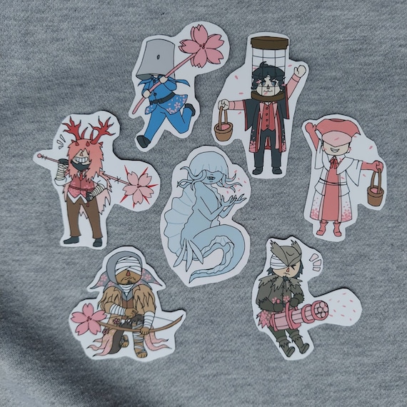 Cherry Blossom Season Bloodborne Stickers Soulsborne Sakura | Etsy