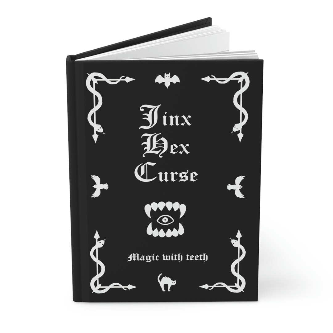 Jinx Hex Curse Notebook a Witch's Live Laugh Love - Etsy