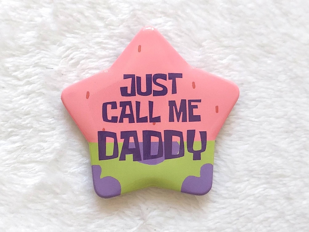 Just Call Me Daddy Star Pins - Etsy