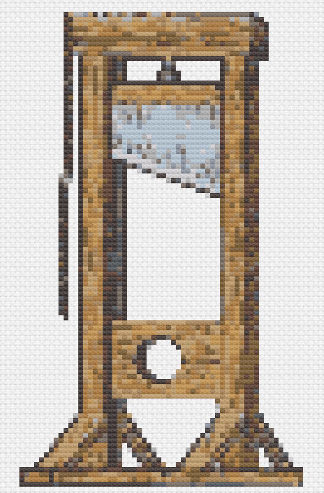 Guillotine the People's Razor Cross Stitch Pattern - Etsy