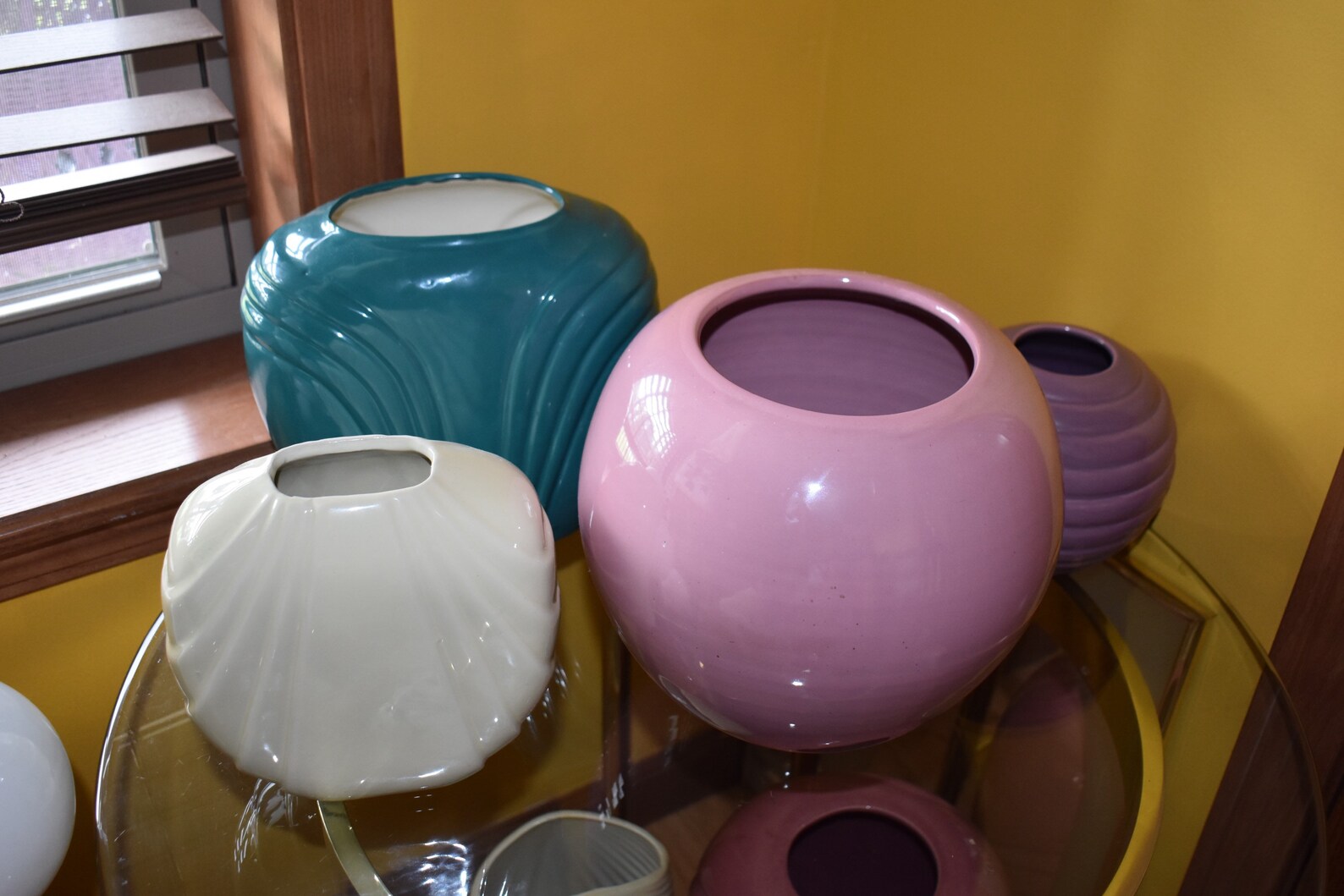 Vintage 1980s 80s Dusty Mauve Rounded Ceramic Vase Planter Pot - Etsy