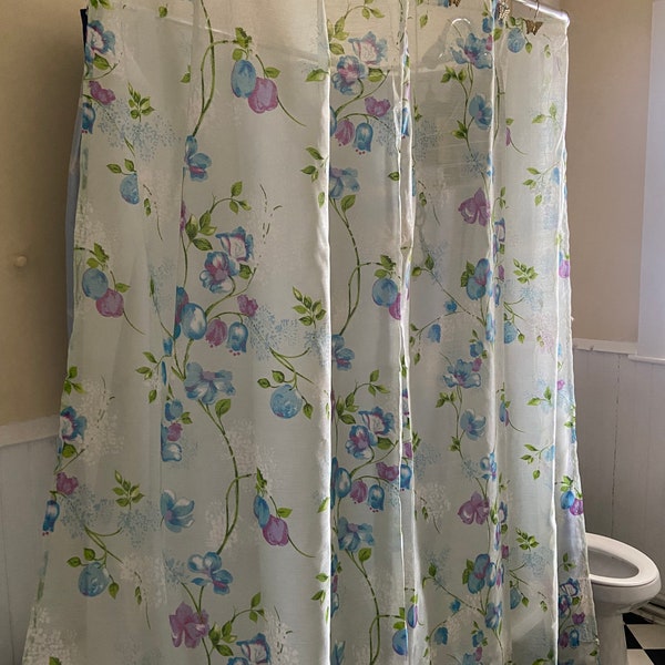 Retro Shower Curtain - Etsy