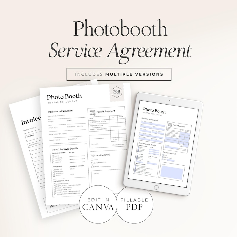 Canva Template Legal - Etsy