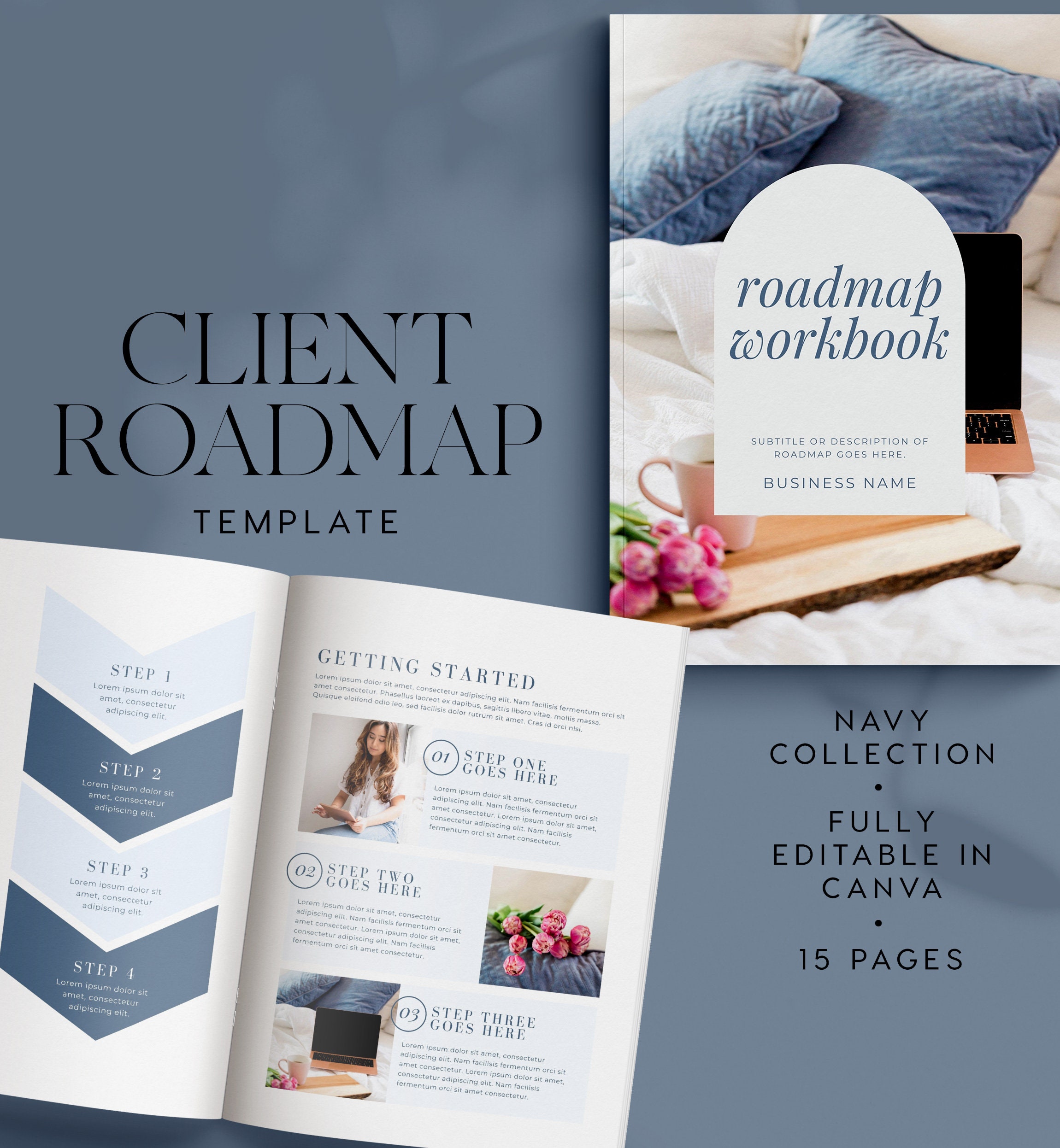 Canva Roadmap Template